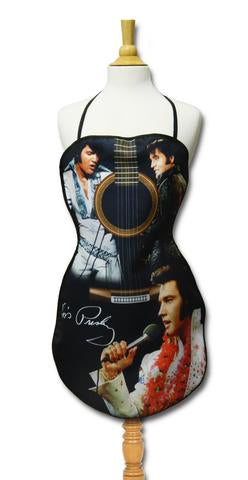 Elvis Presley Guitar Shape Apron